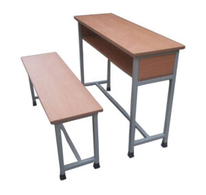 Double Kids Study Table And Chair - Sharonfurniture.in